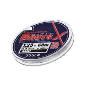 ゴーセン(GOSEN) フロロファイターROOTSX 60m GS41115｜アウトドア用品・釣り具通販はナチュラム