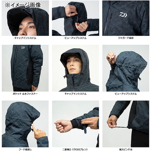 dショッピング |ダイワ(Daiwa) DW-3222 レインマックス ハイパー HDウィンタースーツ ブラックカモ XL | カテゴリ：トレッキング ウェアの販売できる商品 | ナチュラム ...